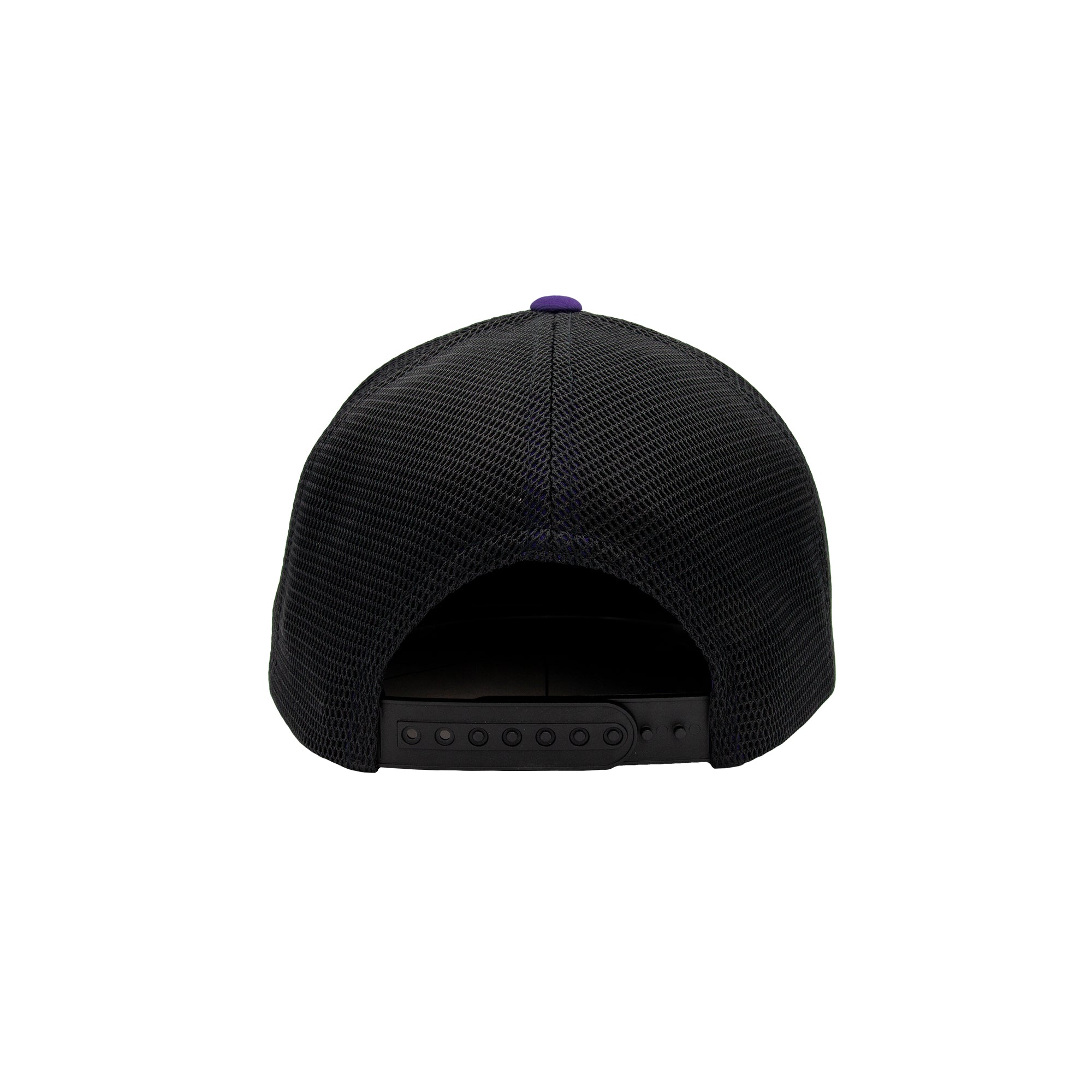 Two Tone Trucker Snapback - Majestic Purple & Black - 110TT – Rebrand ...