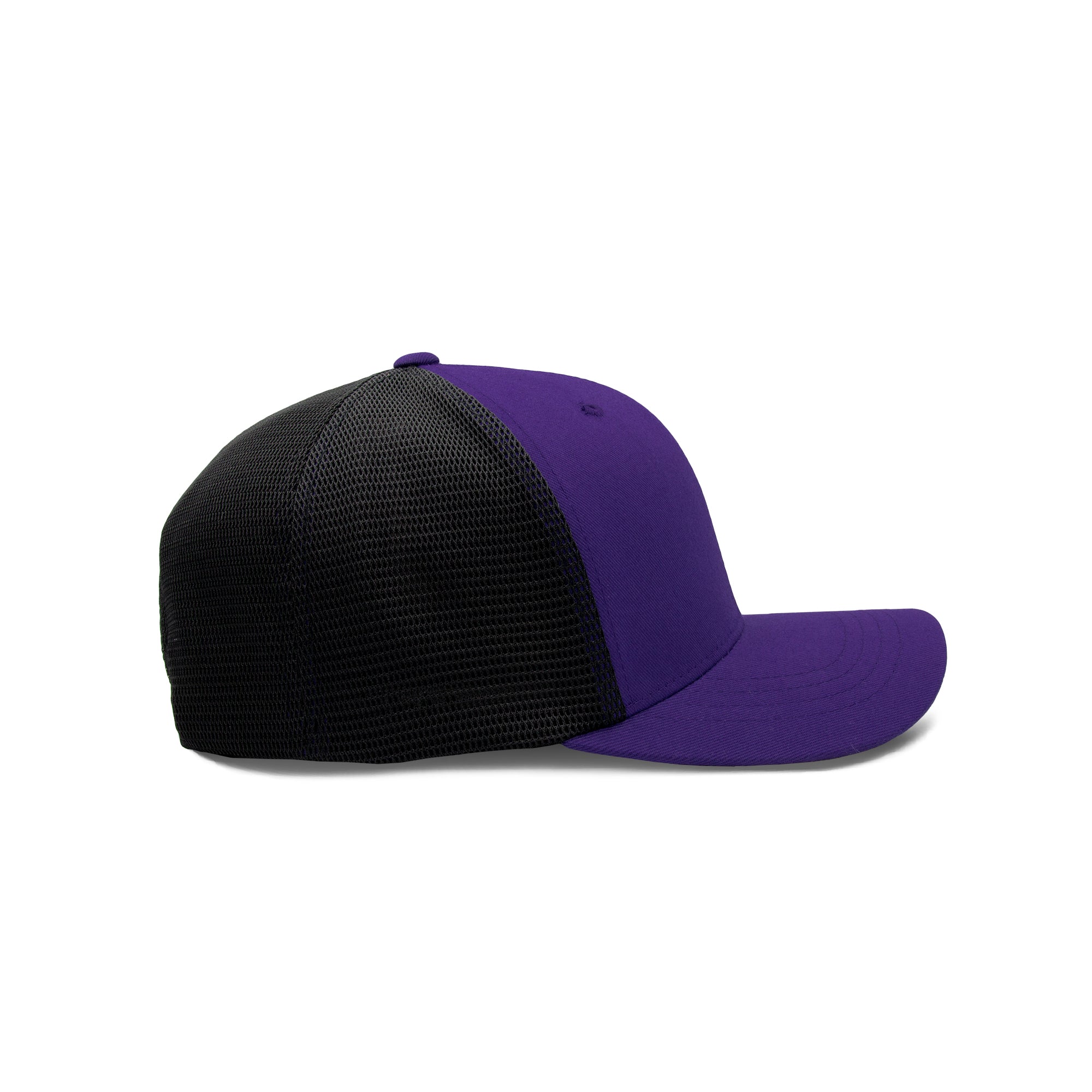 Two Tone Trucker Snapback - Majestic Purple & Black - 110TT – Rebrand ...